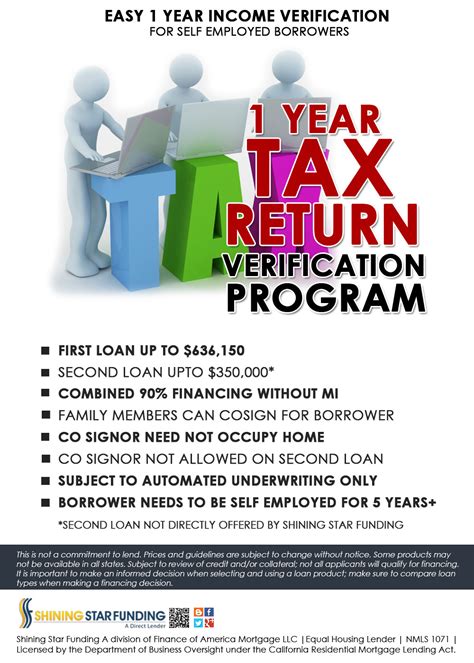 Year Tax Return Verification Program Shining Star Funding