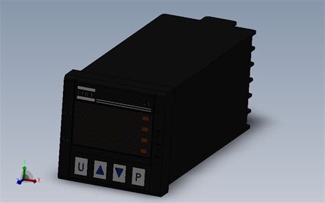 温度控制器 Solidworks 2017 模型图纸免费下载 懒石网