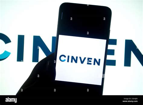 In This Photo Illustration A Cinven Logo Is Seen Displayed On A
