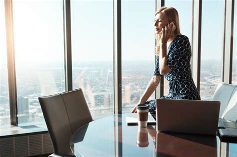 phone call conversation and business woman in boardroom for discussion