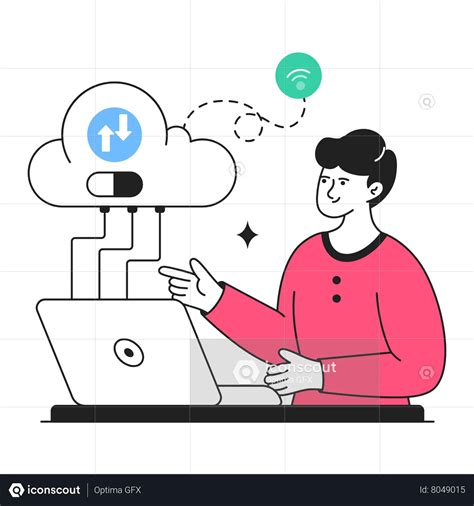 Cloud Computing Animation Free Download Network And Communication Animations Iconscout