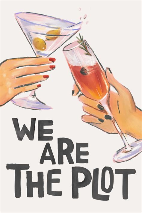 Vintage We Are The Plot Good For The Plot Pink Print Dorm Decor Bar Vintage We Are The Plot Good For The Plot Pink Print Dorm Decor Bar