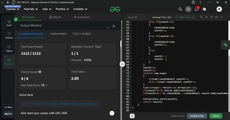 Day6 Dsa Problemsolving Learning Geeksforgeeks Gfg160 Balaji Uggina