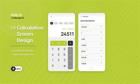 Dailyui Challenge 4 Calculation Screen Design By Furkan Deveci On Dribbble