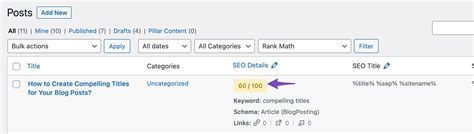 How To Update SEO Score When N A Is Showing Rank Math