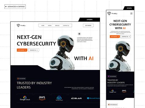 🌐 Privaicy Cyber Security Webapp Integrated With Ai 🔐 Behance