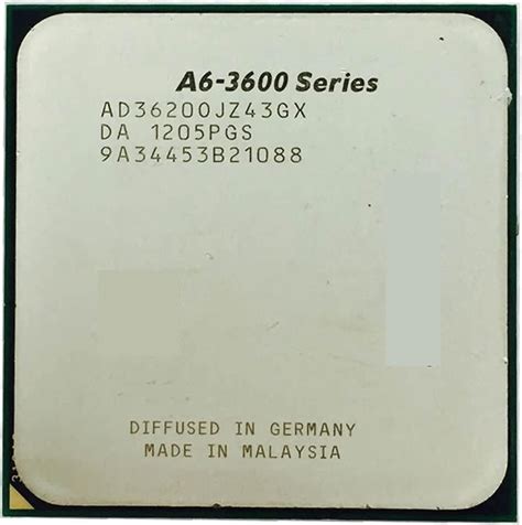 CPU A Series A A GHz Triple Core CPU Processor AD OJZ GX Socket FM