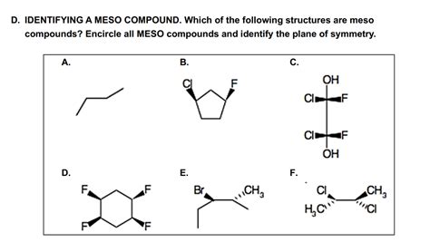 Meso Compound