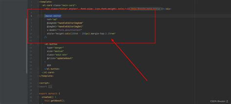 Vue2富文本功能实现的两种方式（v Md Editormavon Editor）v Md Editor上传图片 Csdn博客