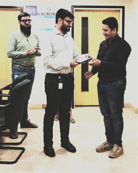 abdullah zeeshan on linkedin being honored in 3rd kaizen ceremony
