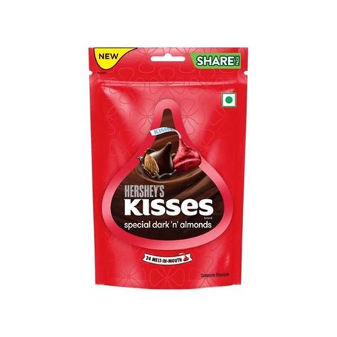 Hersheys Kisses Special Dark N Almonds Dark Chocolate Pack Price Buy