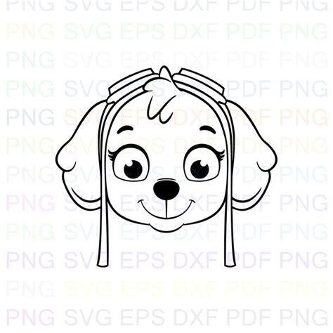 Paw Patrol Svg Skye Bdafever