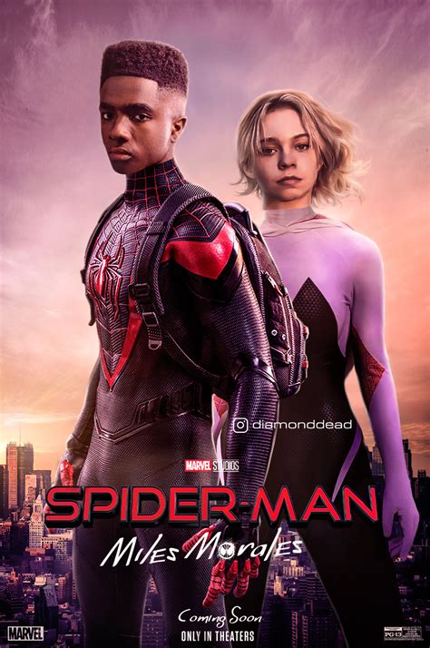 Diamonddead Spider Man Miles Moraleswith