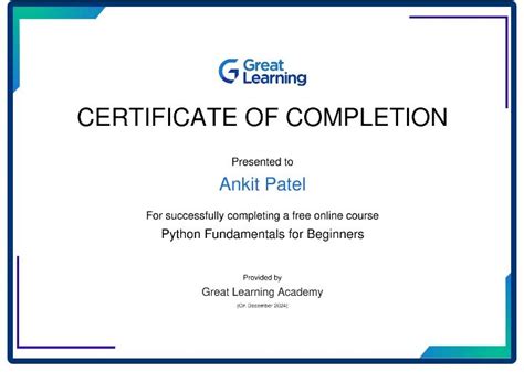 Ankit Patel On Linkedin Python Programming Greatlearning