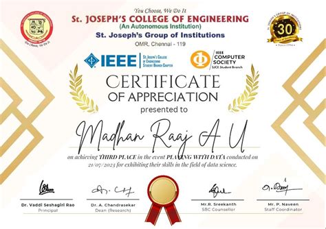 madhan raaj on linkedin sjce ieee cse