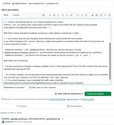Github Docs Contribution Cis 3500 Intro To Software Engineering