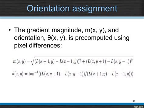 Scale Invariant Feature Transform PPTX Computing Technology Computing