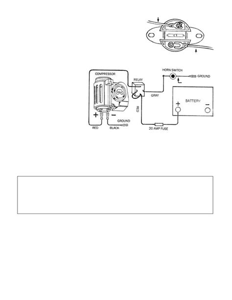 Air Horn Wiring Kit
