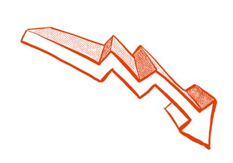 Stock Down Arrow  Css Bud