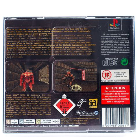 Final Doom Ps1 Spill Retrospillkongen