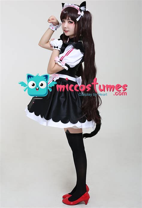 Chocola Costume Nekopara Cosplay Maid Dress For Sale