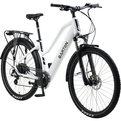Rower Elektryczny Barton Hybrid Ev 350 Biały 18