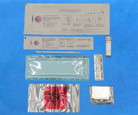 Mantacc 93050w 5 Flocked Swab Fecal Sampling Kit