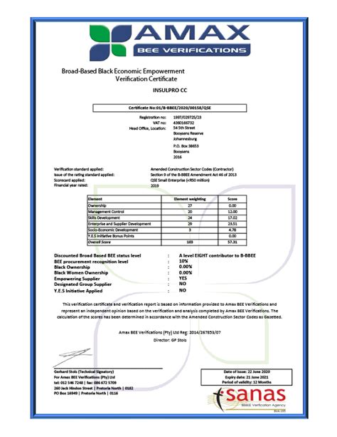 Thermal And Acoustic Insulation Products In South Africa