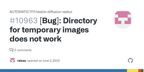 Bug Directory For Temporary Images Does Not Work · Issue 10963