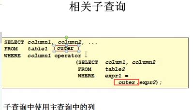 oracle学习 oracle之高级子查询 前端导师歌谣 博客园