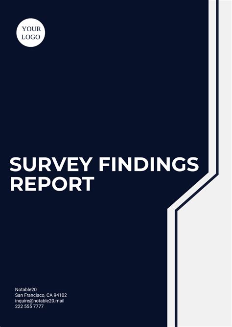 Free Site Survey Report Outline Template To Edit Online
