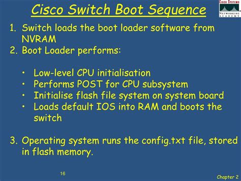 ppt chap 2 basic switch concepts and configuration learning