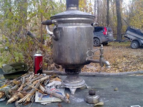Самовары на дровах: достоинства и виды