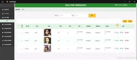 基于ssm vue移民公司客户管理信息系统【开题 程序 论文】 计算机毕业设计 csdn博客