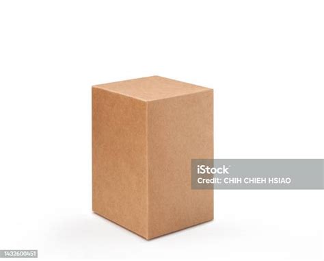 클리핑 경로가있는 흰색 배경에 격리 된 상자 빈 판지 모형 벡터 일러스트레이션 0명에 대한 스톡 사진 및 기타 이미지 0명 3차원 형태 갈색 Istock