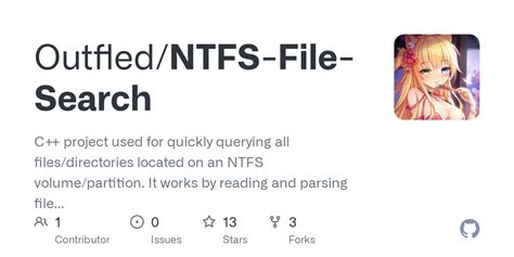 Github Outfledntfs File Search C Project Used For Quickly Querying All Filesdirectories