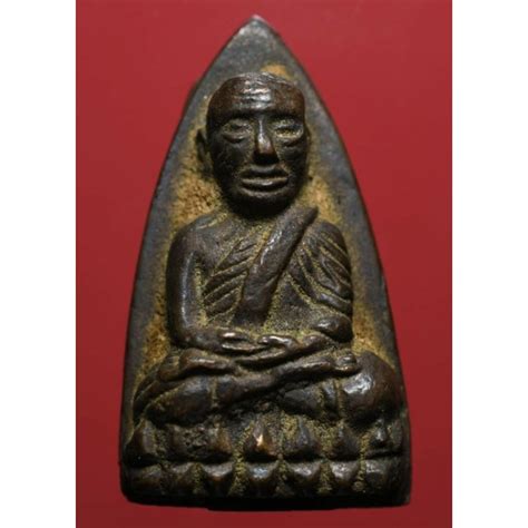 พระหลวงพ่อทวดหลังเตารีดเนื้อทองเหลืองปี 05 Shopee Thailand