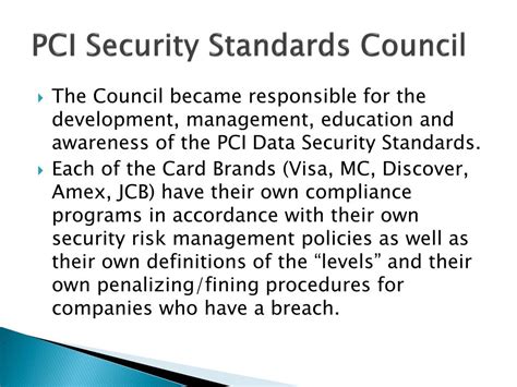 Ppt Payment Card Industry Data Security Standards Powerpoint Presentation Id1660606