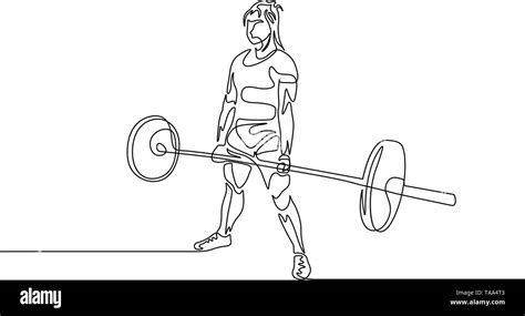 Powerlifting Drawing At Skye Dyason Blog