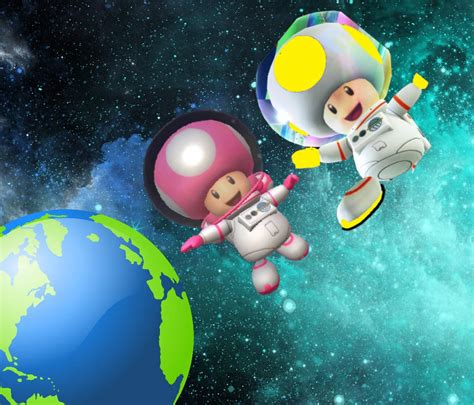 Space Toadette A Dandy Toadette In Space Remake By Goldistudiomg4 On