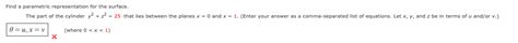 Solved A Determine The Surface Defined By The Parametric