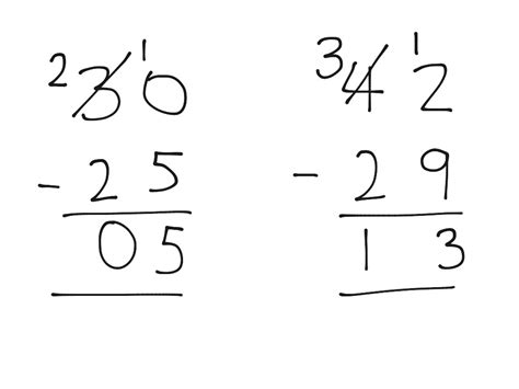 Algorithm Sub 2 Math Showme