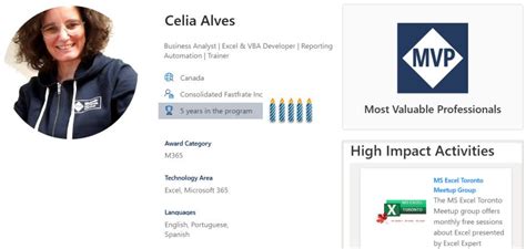 celia alves on linkedin excel mvpbuzz msexceltoronto 23 comments