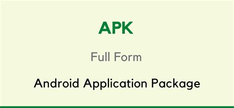 Apk Full Form Introduction Components File Structure Security