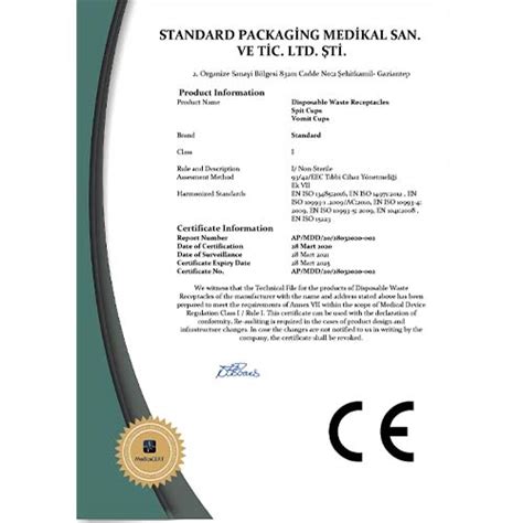 Viyolsan Paper Packaging Certificates