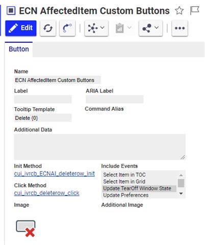 How To Disable Delete Relationship Button Based On Parent Item State Development Aras