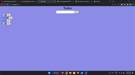GitHub Divyanshujamloki TODO LIST A Simple Todolist System Implemented With React S Frontend