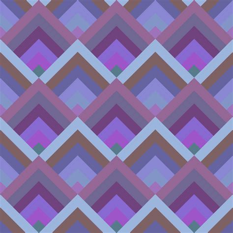 Colorful Abstract Geometrical Diagonal Square Tile Mosaic Pattern Background Vector Wall