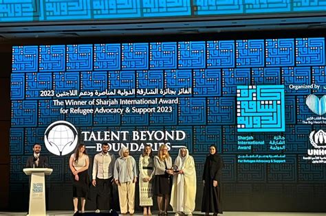 Talent Beyond Boundaries Receives Prestigious Sharjah International