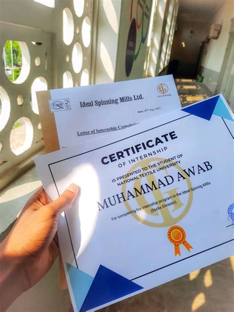 Muhammad Awab On Linkedin Internship Nationaltextileuniversity Ntu Idealgroup
